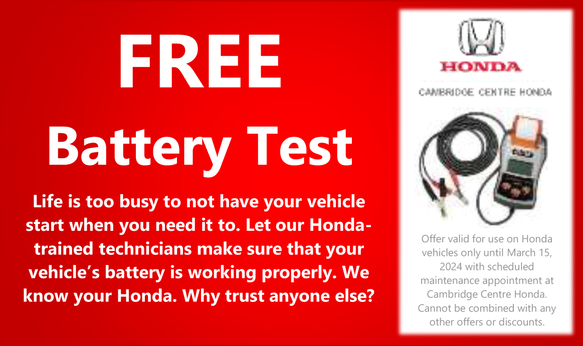 FREE Battery Test